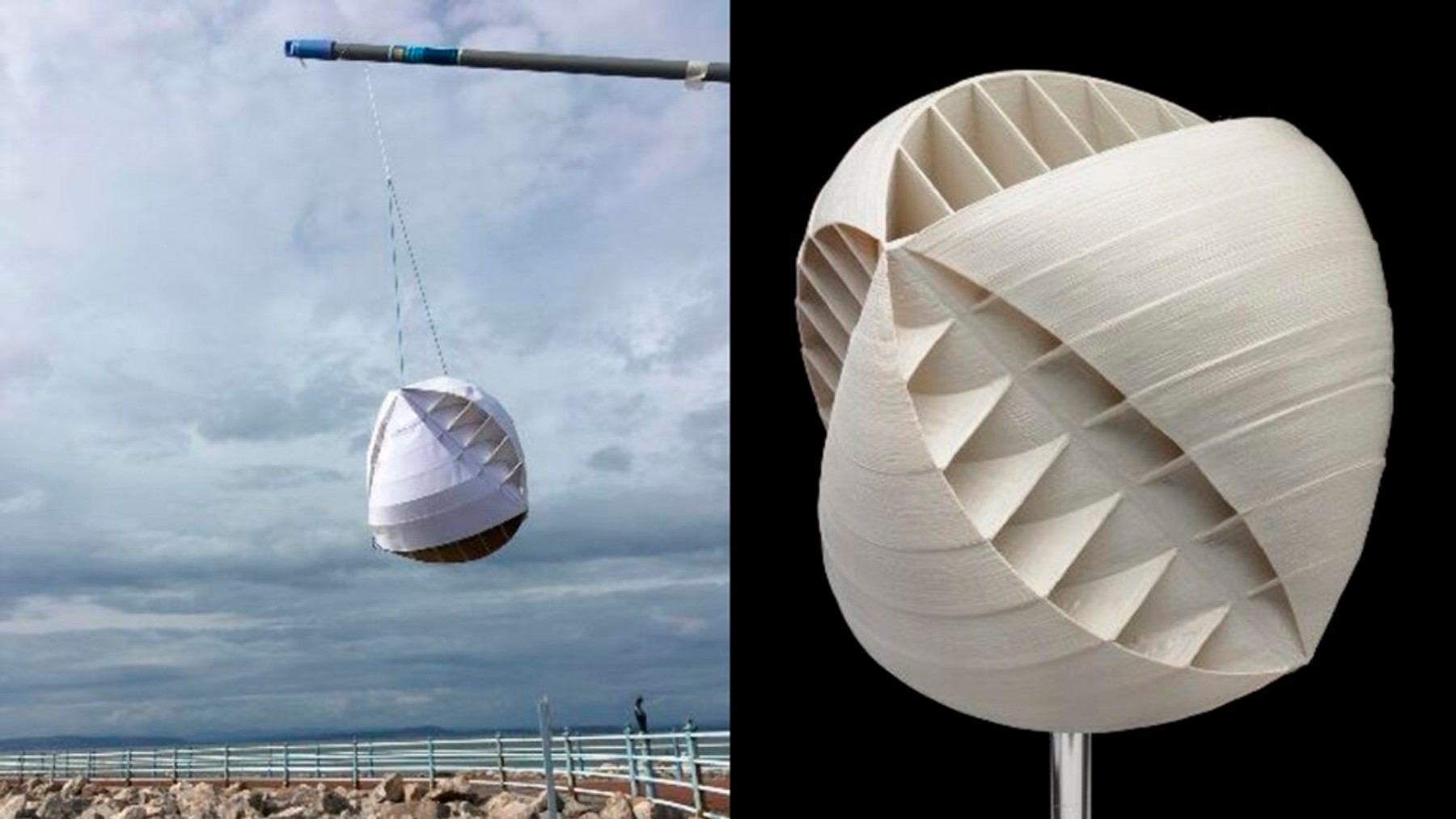 Wind revolution—this is the spherical turbine that generates energy ...