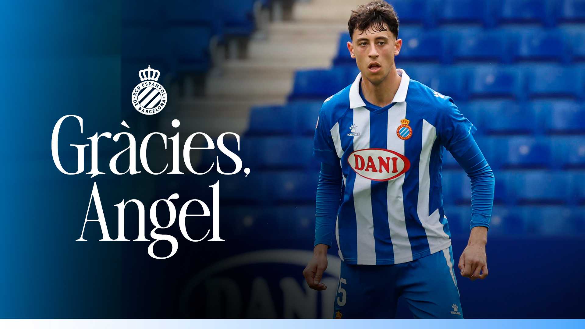 Ángel Gómez finaliza su etapa en el RCD Espanyol