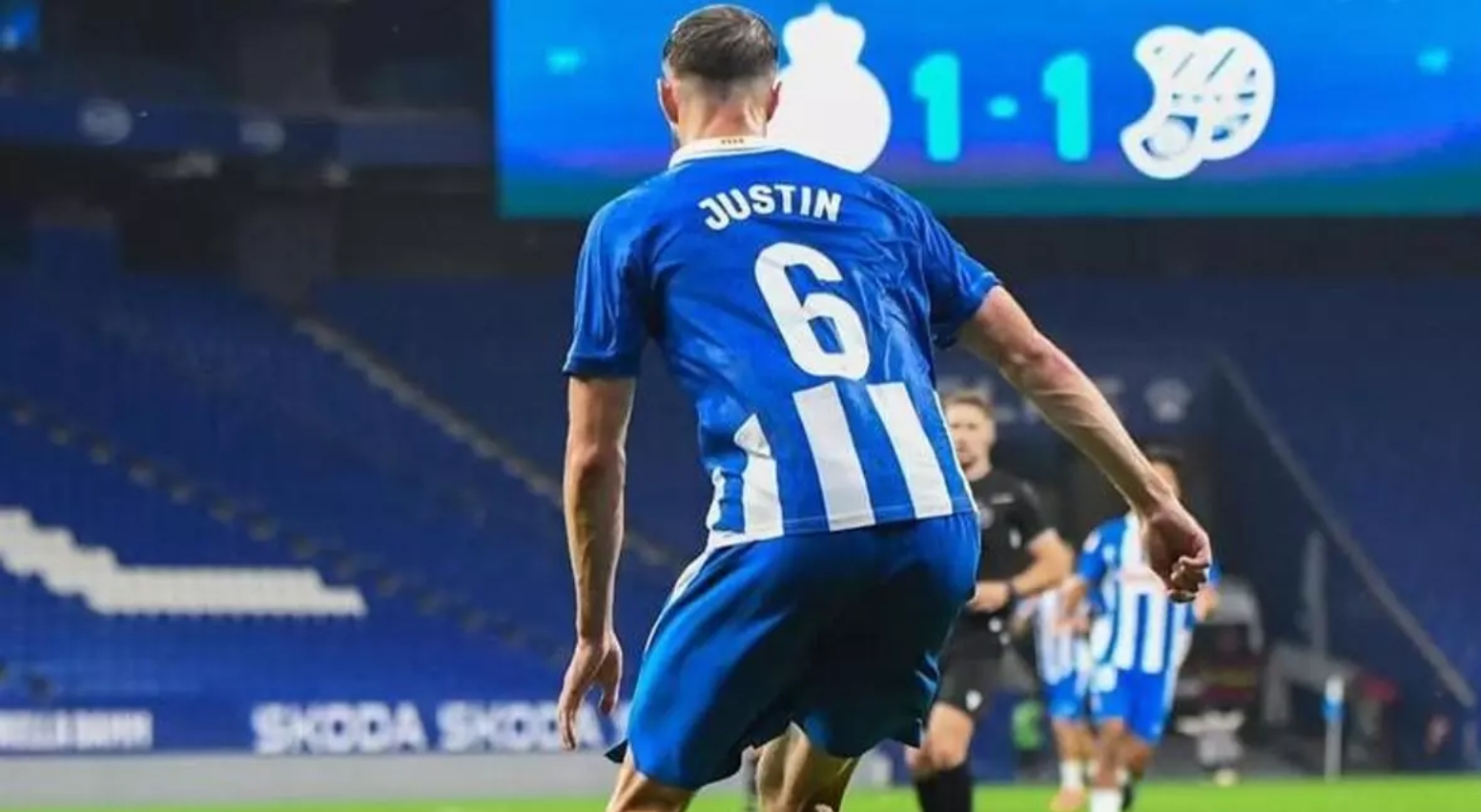 Justin Smith, a un paso del Sporting: el Espanyol ata su renovación ...